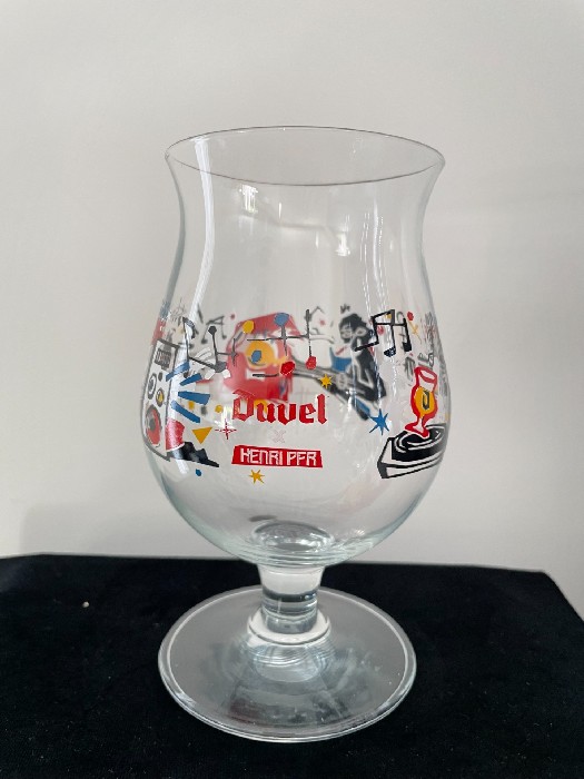 Duvel collector glas 2023 ' Henri PFR ' :: Glazen - Drinken