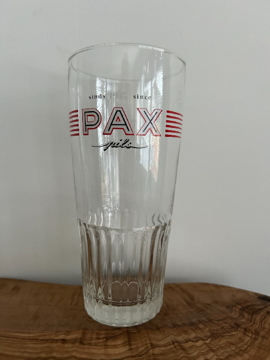 Pax pils ribbel bierglas 50cl M21 :: Glazen - Drinken